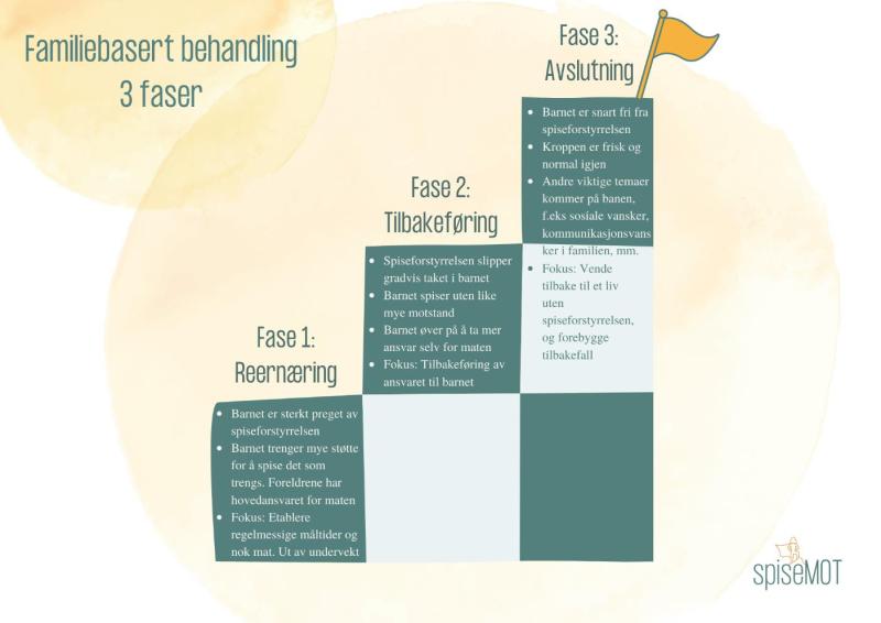 Faser i familiebasert behandling | SpiseMOT